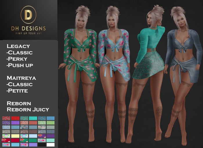 Second Life Marketplace Outfit Sophia